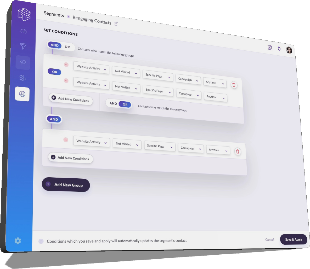 Sendcast - The ROI CRM